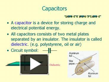 Capacitors presentation | free to view