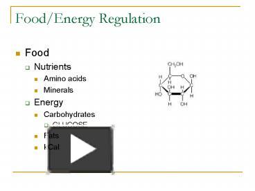 PPT – FoodEnergy Regulation PowerPoint presentation | free to view - id ...