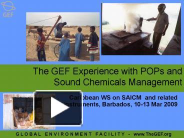 PPT – GEF PowerPoint presentation | free to view - id: f2306-YzBkZ
