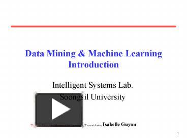 PPT – Data Mining PowerPoint presentation | free to view - id: f2b22-NDI2Z