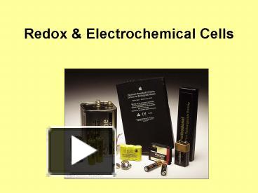 PPT – Redox PowerPoint presentation | free to view - id: f4ecf-ZDc1Z