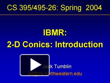 PPT – CS 39549526: Spring 2004 PowerPoint presentation | free to ...
