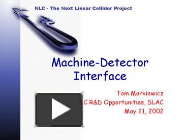PPT – MachineDetector Interface PowerPoint presentation | free to view ...