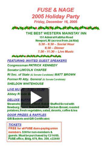 PPT – FEATURING INVITED GUEST SPEAKERS PowerPoint presentation | free ...