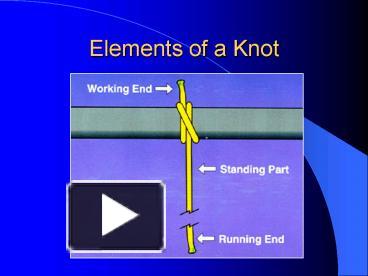 Elements of a Knot presentation | free to view
