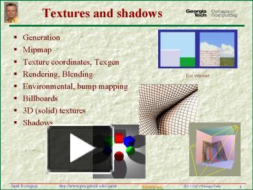 PPT – Textures and shadows PowerPoint presentation | free to view - id ...