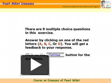 PPT – There are 9 multiple choice questions in this exercise ...