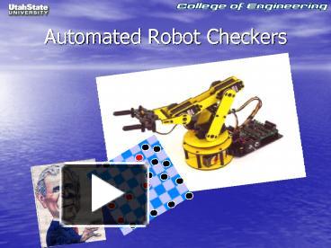 PPT – Automated Robot Checkers PowerPoint presentation | free to view ...