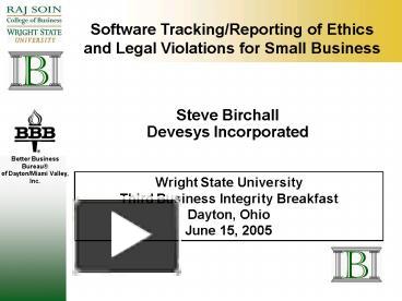 PPT – Steve Birchall PowerPoint presentation | free to view - id: f89f ...