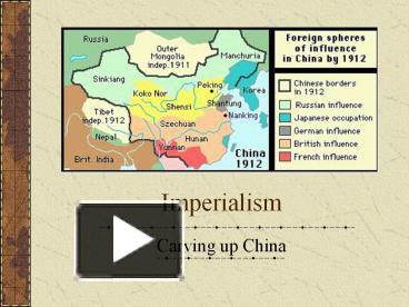 PPT – Imperialism PowerPoint presentation | free to view - id: f9311-ZDc1Z