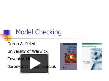PPT – Model Checking PowerPoint presentation | free to view - id: f96d ...