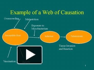 Example of a Web of Causation presentation | free to view