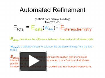 PPT – Automated Refinement PowerPoint presentation | free to download ...