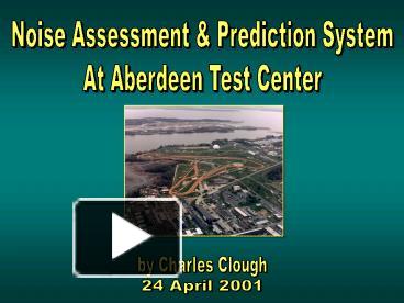 PPT – Noise Assessment PowerPoint presentation | free to view - id ...