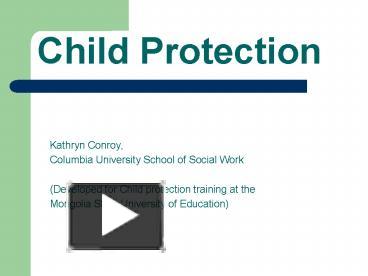 PPT – Child Protection PowerPoint presentation | free to view - id ...