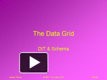 PPT – The Data Grid PowerPoint presentation | free to view - id: fef0b ...