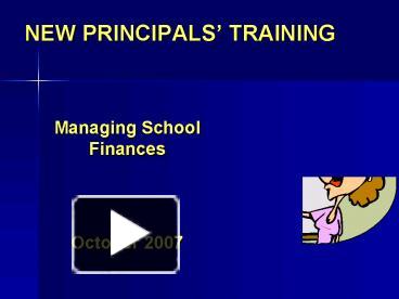 PPT – NEW PRINCIPALS TRAINING PowerPoint presentation | free to view ...