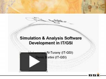 PPT – Simulation PowerPoint presentation | free to download - id: ff462 ...